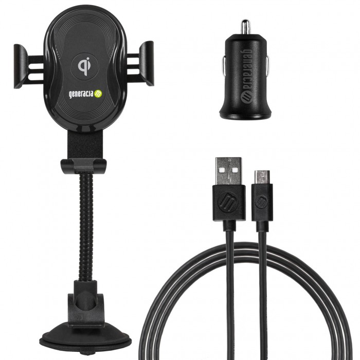 Uchwyt Z adowaniem Indukcyjnym Do Smartfon w MH09 Komplet Generacja M